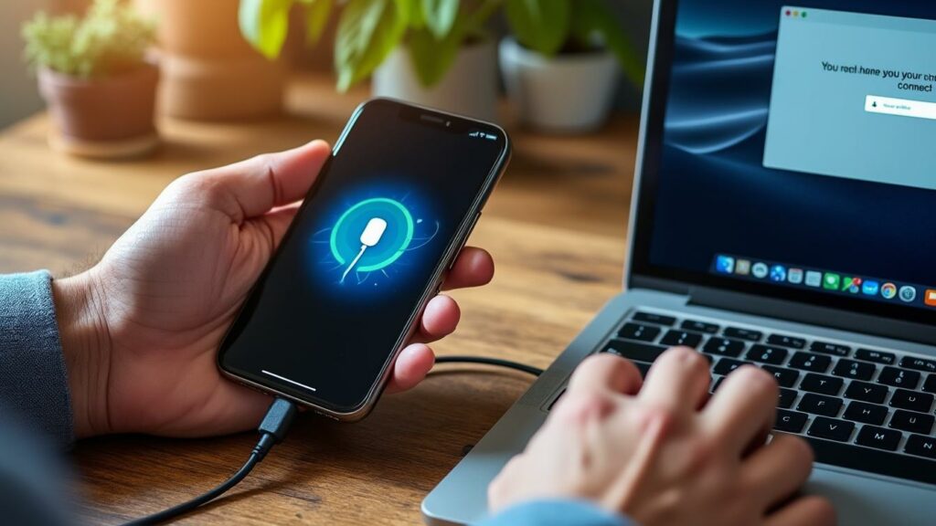 Étapes essentielles pour connecter mon téléphone portable à mon ordinateur