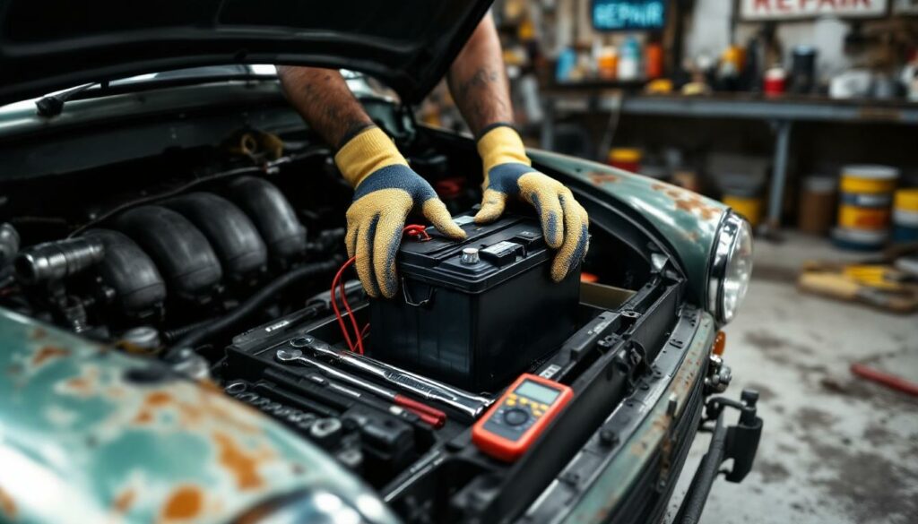 Remplacer Batterie Voiture